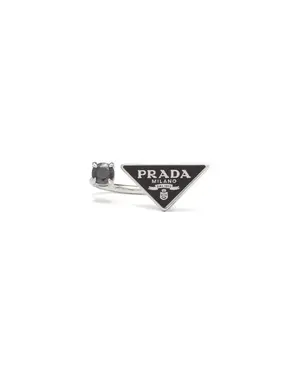 Prada Symbole Ring - Black