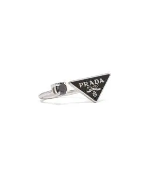 Prada Symbole Ring - Black