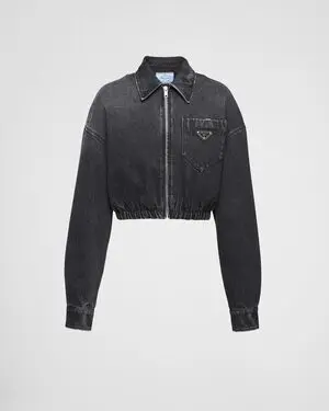 Prada Denim Blouson Jacket