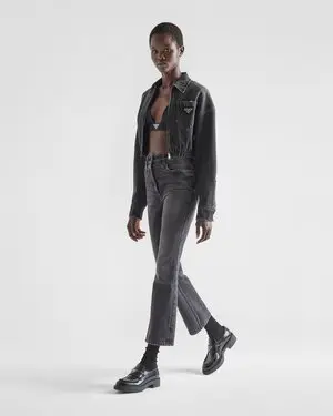 Prada Denim Blouson Jacket
