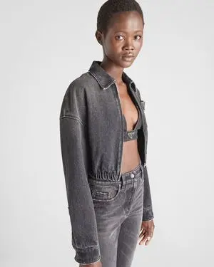 Prada Denim Blouson Jacket