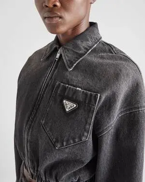 Prada Denim Blouson Jacket