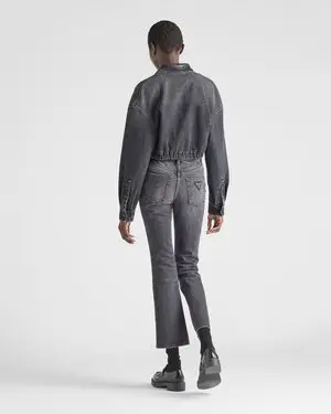 Prada Denim Blouson Jacket