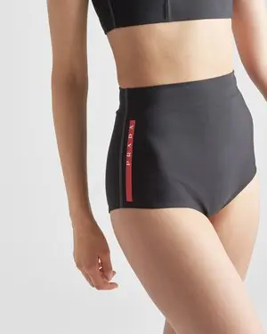Prada Stretch Jersey Swim Shorts