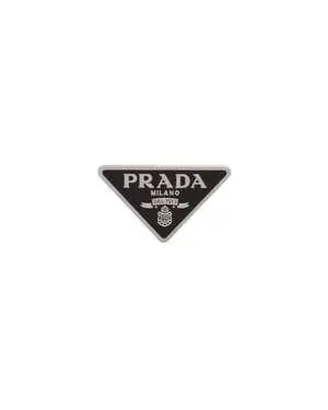 Prada Symbole Single Right Earring - Black