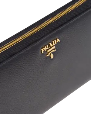 Prada Large Saffiano Leather Wallet