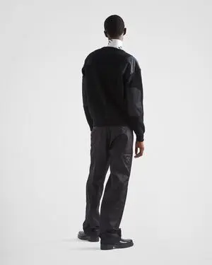Prada Wool And Re-nylon Sweater