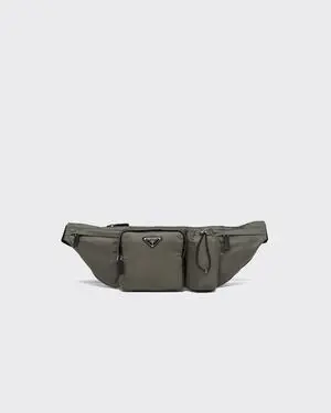 Prada Re-nylon And Saffiano Leather Belt Bag