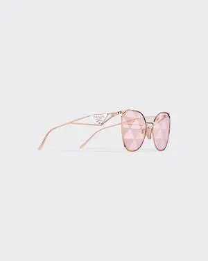 Prada Sunglasses With Triangle Logo