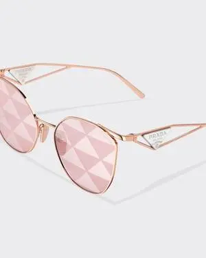 Prada Sunglasses With Triangle Logo