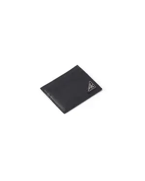 Prada Saffiano Leather Card Holder - Black