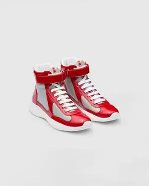 Prada America’s Cup High-top Sneakers