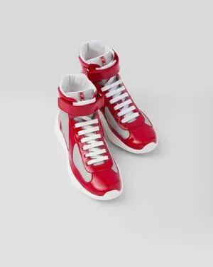 Prada America’s Cup High-top Sneakers