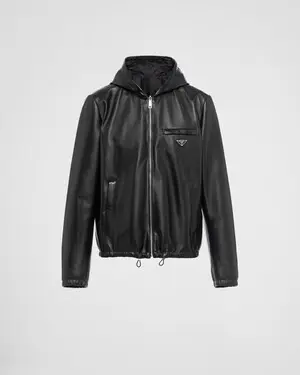 Prada Reversible Nappa And Re-nylon Blouson