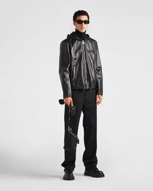 Prada Reversible Nappa And Re-nylon Blouson