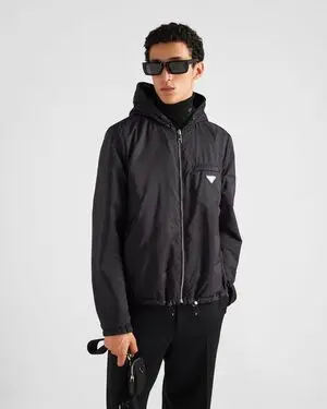 Prada Reversible Nappa And Re-nylon Blouson