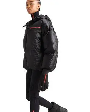 Prada Oversized Technical Re-nylon Down Jacket