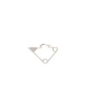 Prada Symbole Single Earring - Gold/silver
