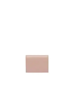 Prada Small Saffiano Leather Wallet - Pink