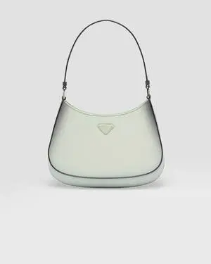 Prada Cleo Brushed Leather Shoulder Bag