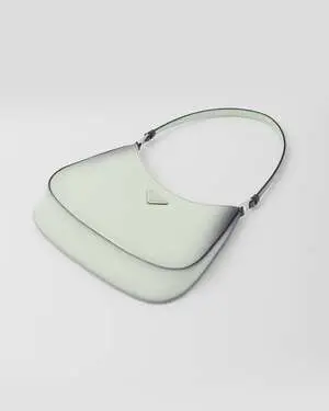 Prada Cleo Brushed Leather Shoulder Bag