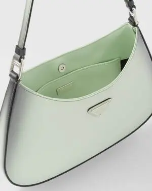 Prada Cleo Brushed Leather Shoulder Bag