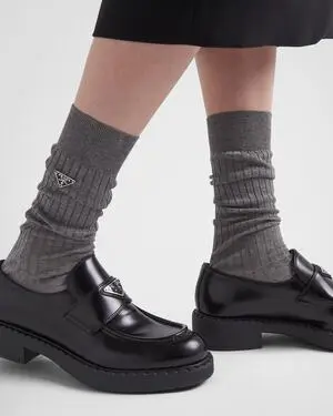 Prada Cotton Crew Socks