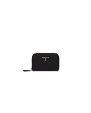 Prada Saffiano Coin Purse - Black