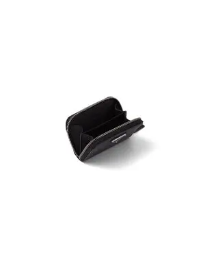 Prada Saffiano Coin Purse - Black