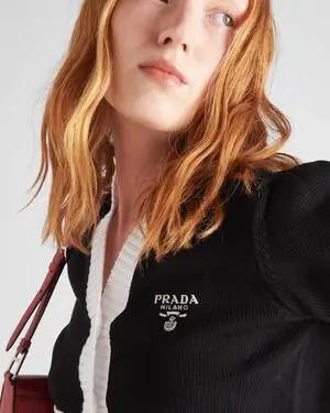 Prada Cropped Cardigan