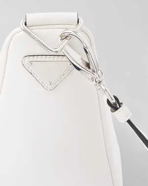 Prada Triangle Leather Shoulder Bag