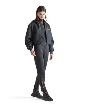 Prada Recycled Double Jersey Pants - Black