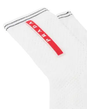 Prada Polyester Crew Socks