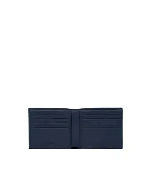 Prada Saffiano Leather Wallet - Blue