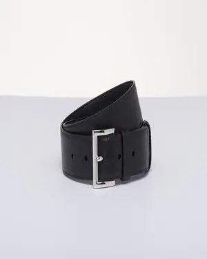 Prada Leather Belt - Black
