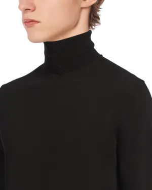 Prada Wool Turtleneck - Black
