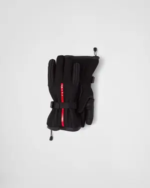 Prada Gore-tex Ski Gloves - Black