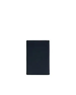 Prada Saffiano Leather Card Holder - Blue