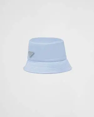 Prada Prada Re-Nylon Bucket Hat Light Blue