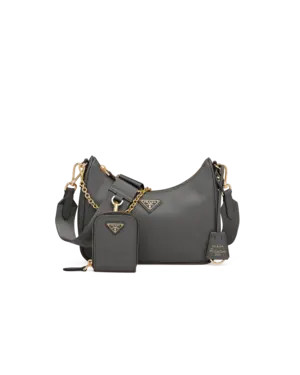 Prada Prada Re-Edition 2005 Saffiano Leather Bag Slate