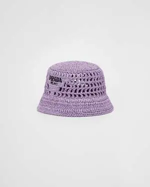 Prada Crochet Bucket Hat - Lily | Editorialist display picture 1