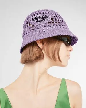 PRADA RARE bucket hat ✨Authentic✨1999/Y2K era lilac color Hat Prada Purple size M International in Other - 45440465 main image 2
