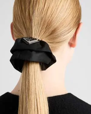 Prada Re-nylon Scrunchie - Black