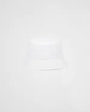 Prada Re-nylon Bucket Hat - White
