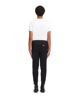 Prada Sweatpants With Re-nylon Details - Black