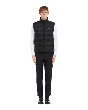 Prada Padded Re-nylon Vest - Black