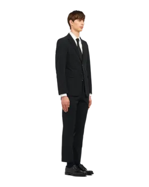 Prada Technical Fabric Single-breasted Suit