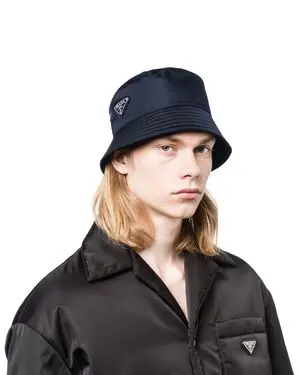 Prada Re-nylon Bucket Hat - Blue
