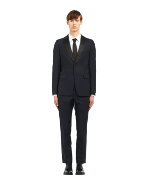 Prada Singled-breasted Two-button Wool Mohair Tuxedo