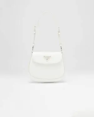 Prada Cleo Brushed Leather Mini Bag